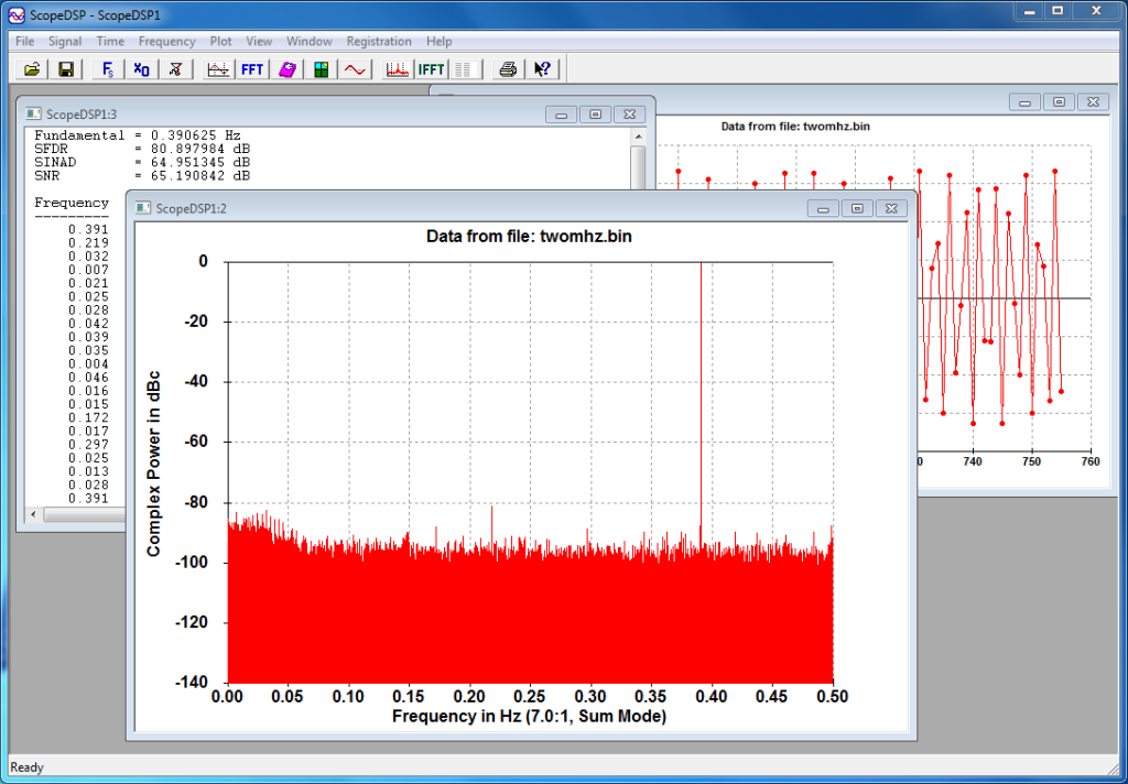 ScopeDSP FFT Spectral Analysis Software Iowegian International ScopeDSP FFT Spectral Analysis Software Iowegian International